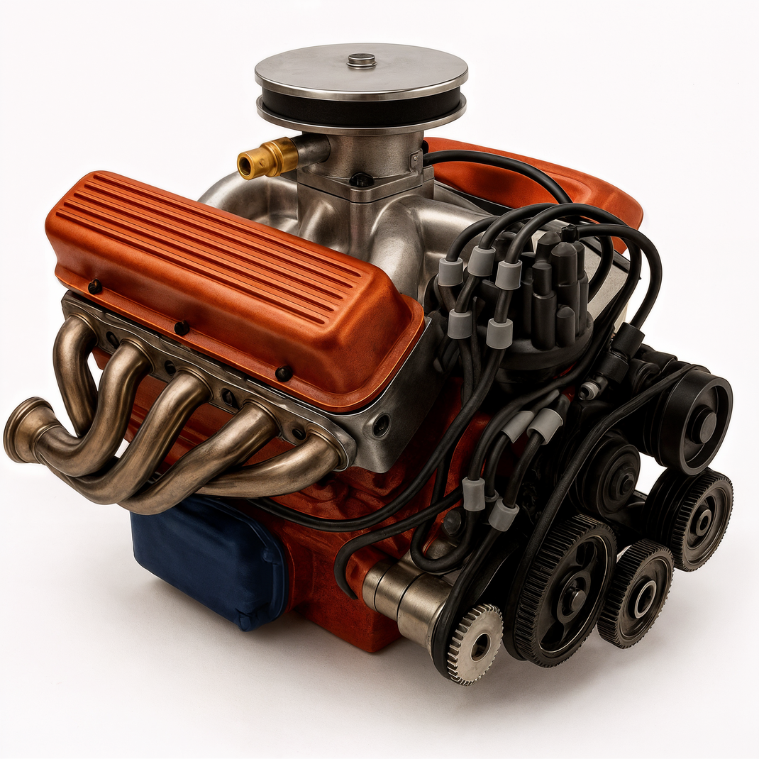 TLOPA® Gas-powered OHV V8 Small-Block Engine Model Kit – Bendique